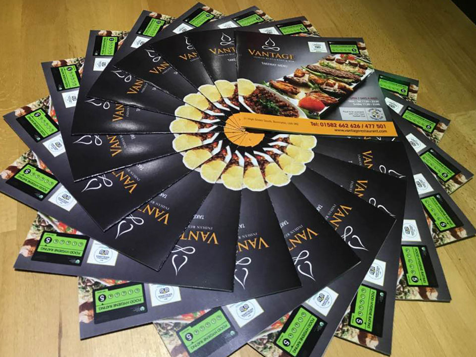 Vantage | Indian Restaurant & Takeaway in High Street South, Dunstable